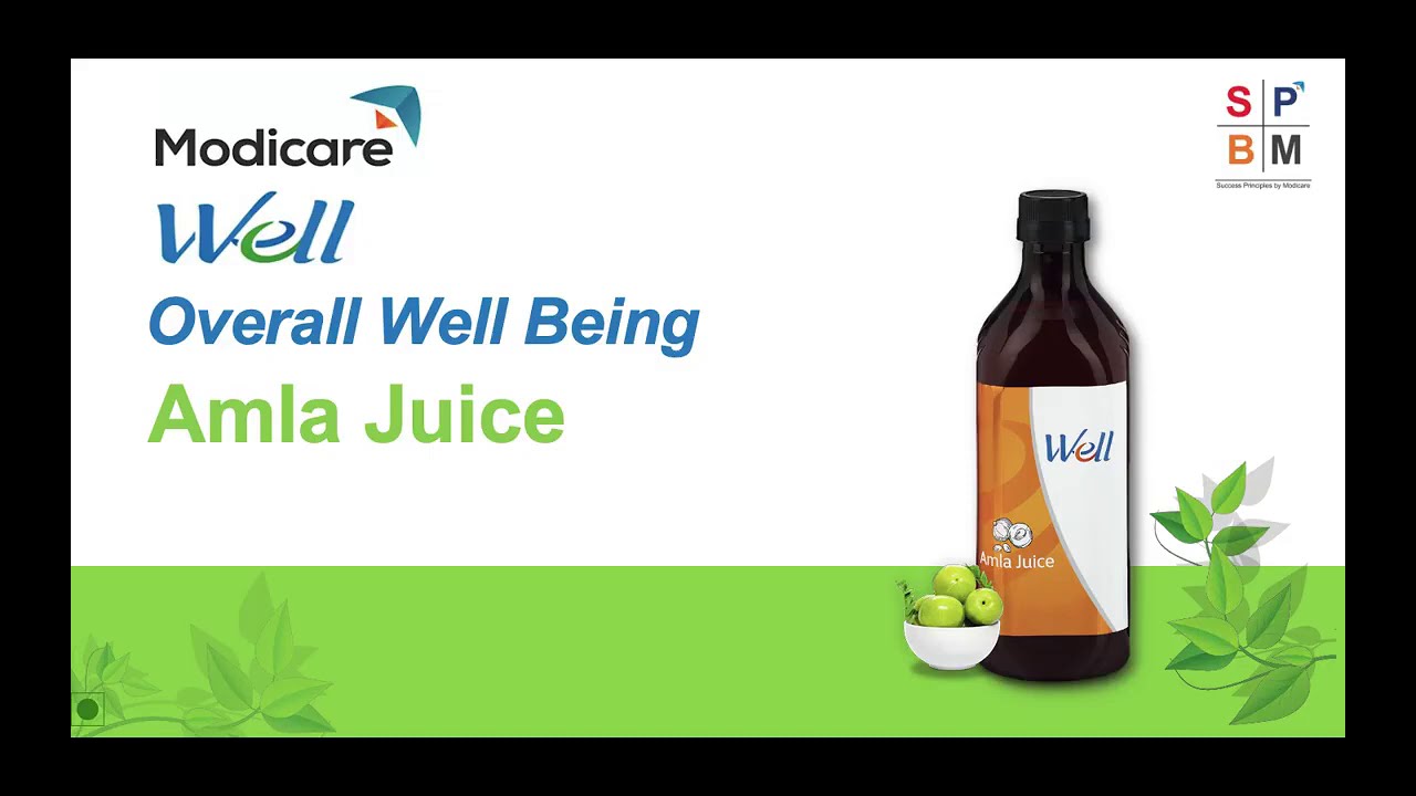WELL AMLA JUICE // WELLNESS // HEALTH & NUTRITION // MODICARE - Vitamin ...