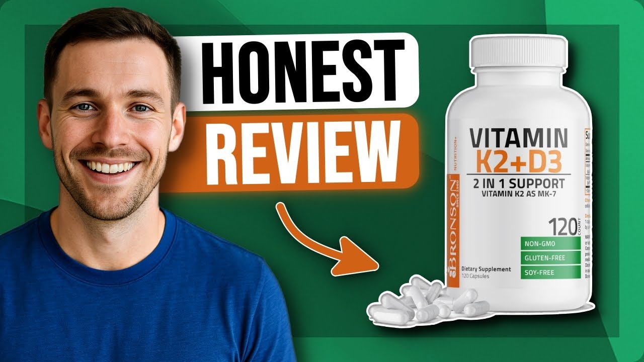 Bronson Vitamin K2 + D3 Review | Supplement Honest Review - Vitamin Rush
