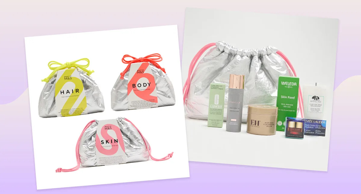M&S launches £30 beauty bags filled with luxury skincare, bodycare and ...