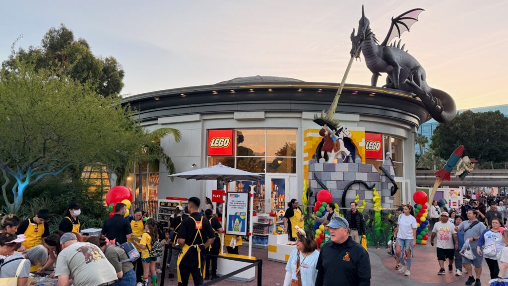 Downtown Disney District LEGO Store Unveils New Sleeping Beauty Display ...