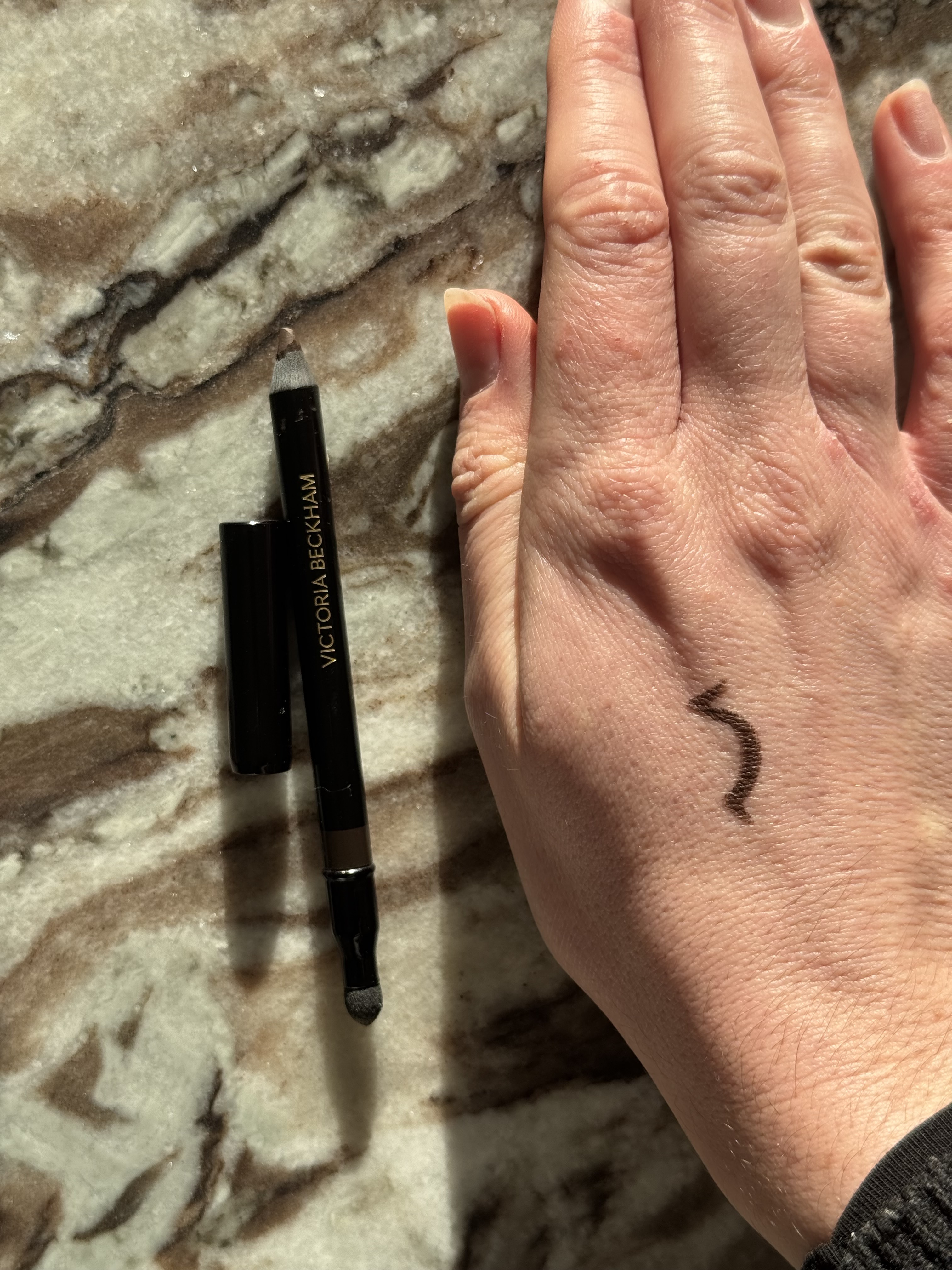 Victoria Beckham Beauty Satin Kajal Liner in Cocoa, Reviewed - Vitamin Rush